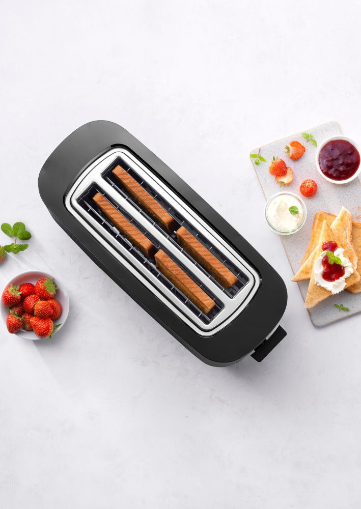 ZWILLING toster / toster, veliki, 4 tosta, 1800 W, crni - Enfinigy ...