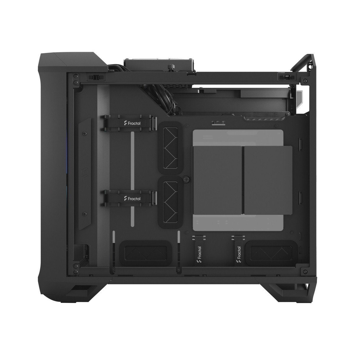 Fractal Design Torrent Nano RGB Black TG Light Tint/Micro Tower ...