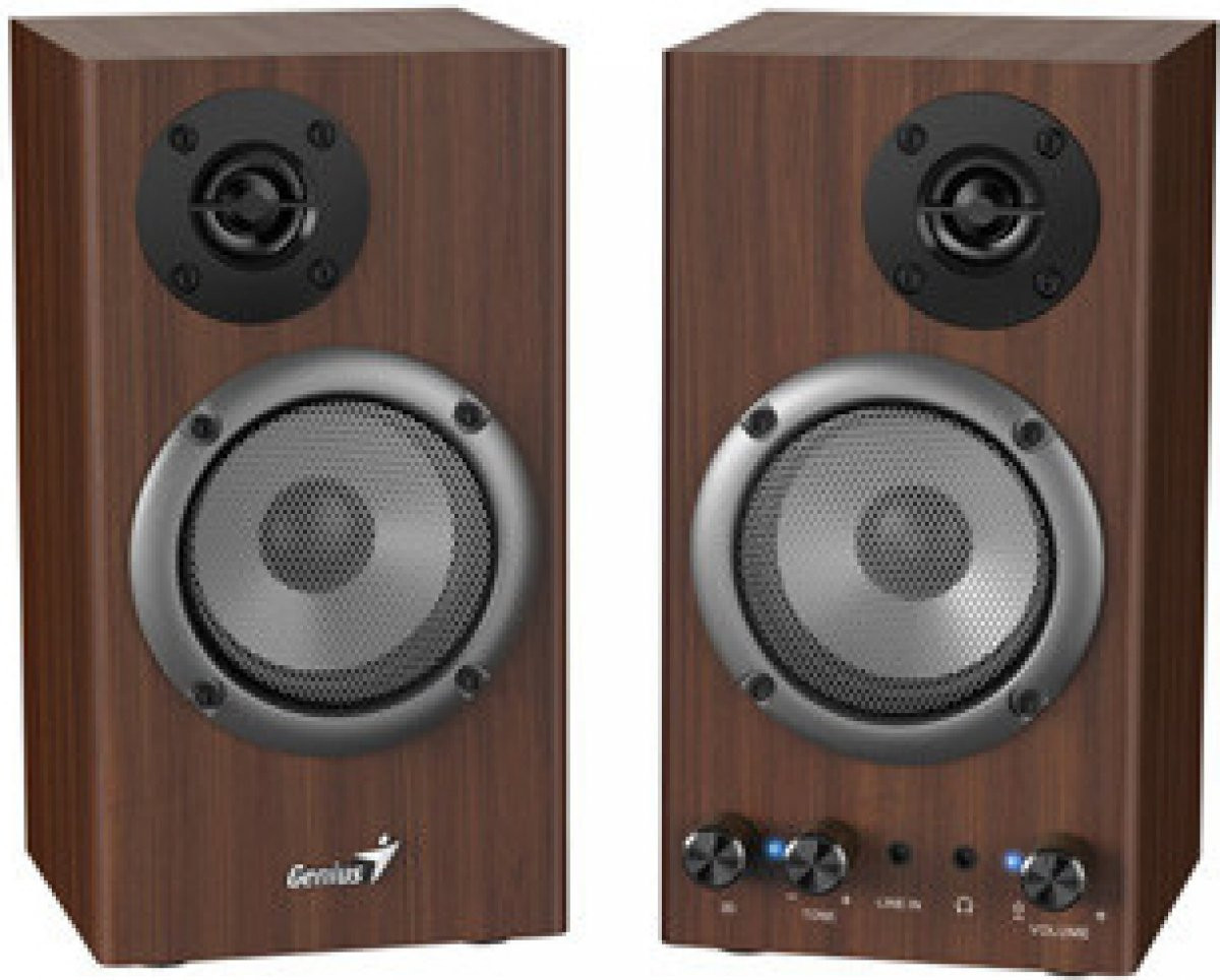 GENIUS zvučnik SP-HF 500B, 2.0, 16W, drveni | TonerPartner.hr